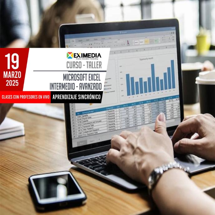 Curso - Taller Microsoft Excel 2019: Avanzado | EXIMEDIA